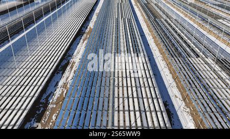 HAMI, CHINA - JANUARY 15, 2025 - An aerial photo of China's largest ...