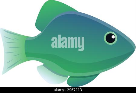 Ichthyology icon. Cartoon of ichthyology vector icon for web design ...