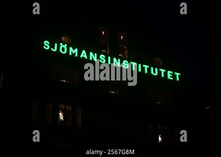 Stockholm, Uppland, Sweden. December 31 2024. People on the street ...
