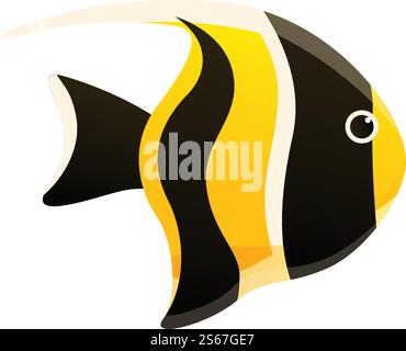 Ichthyology fish icon. Cartoon of ichthyology fish vector icon for web ...
