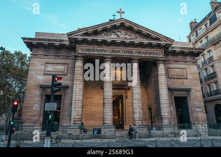 Paris, France - Eglise Saint Philippe du Roule Stock Photo - Alamy
