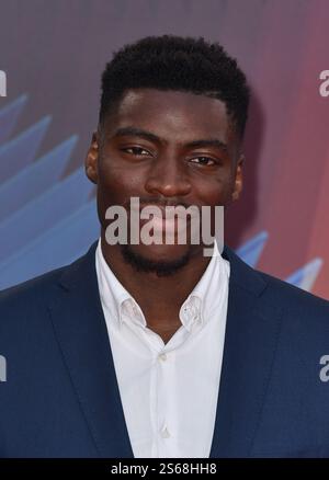 Jesse Chuku attends the UK Premiere of "King Richard" during the 65th ...