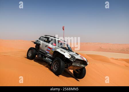 222 DE MEVIUS Guillaume (bel), BAUMEL Mathieu (fra), X-raid MINI JCW ...