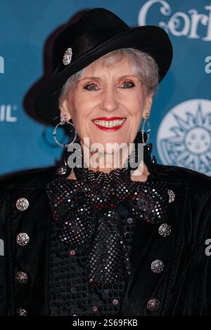 Actress Anita Dobson poses for a photo after being made an Officer of ...