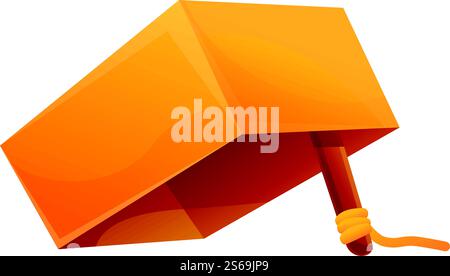 Trap carton box icon. Cartoon of trap carton box vector icon for web ...