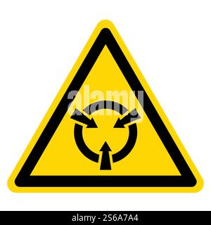 Electrostatic Sensitive Device (ESD) Symbol Sign Isolate On White ...