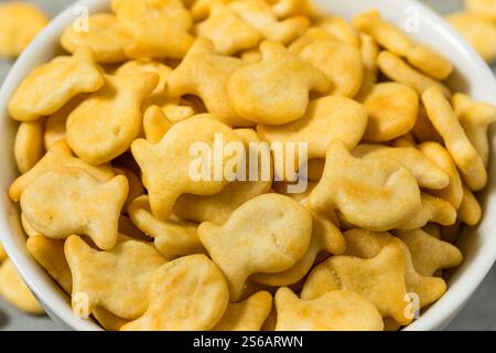Healthy Kids Goldfish Crackers with Sea Salt Stock Photo - Alamy