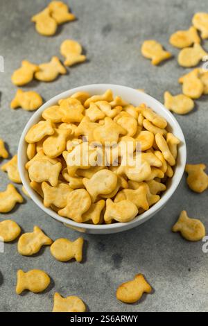 Healthy Kids Goldfish Crackers with Sea Salt Stock Photo - Alamy