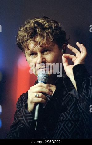 Milan Italy 12/01/1998: Ron Italian singers, during the live concert at ...