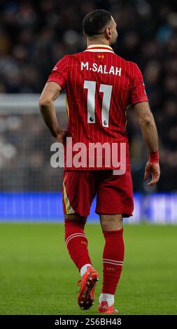LONDON, ENGLAND - DECEMBER 22: Mohamed Salah of Liverpool F.C. full ...