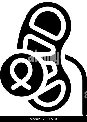 kidneys healthcare glyph icon vector illustration Stock Vector Image ...
