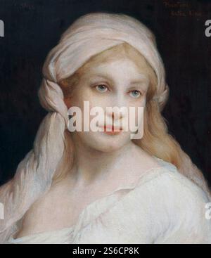 'The Ghost of Katie King' by Gabriel von Max, painted in the late 19th ...