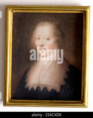 David Gardelle, Dameportræt Stock Photo - Alamy