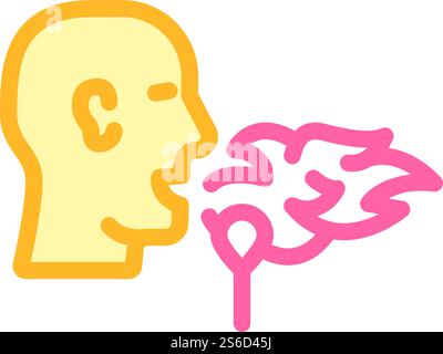 fure show performing icon color illustration Stock Vector Image & Art ...