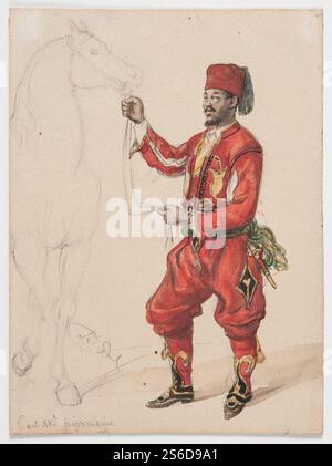 John Panzio Tockson (Toxon) (1838-1888), footman to Karl XV by Fritz ...