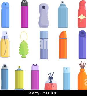 Air freshener set icons Stock Vector Image & Art - Alamy