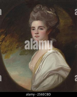 This portrait, painted by George Romney in 1765, depicts James Ainslie ...