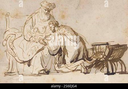 La Circoncision by Gerbrand van den Eeckhout depicts the biblical scene ...