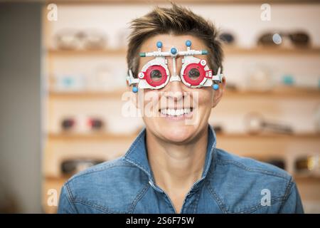 An image of measure of the visual strength Stock Photo - Alamy