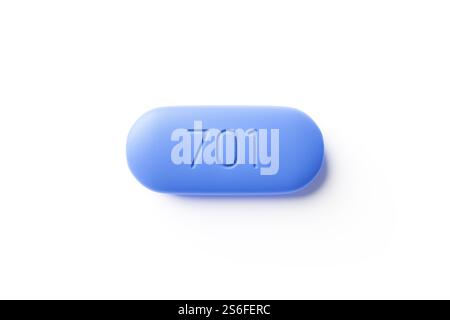 3d illustration of a typical PrEP Pill Stock Photo - Alamy