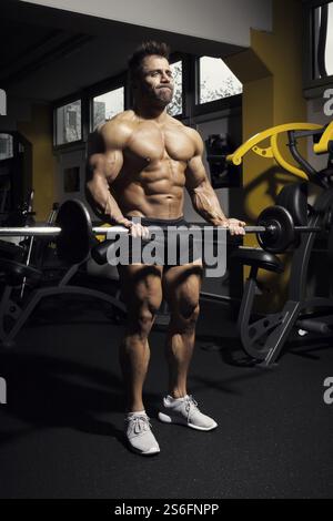 An image of a strong male bodybuilder Stock Photo - Alamy