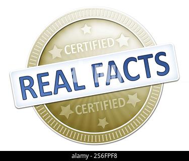 certified real facts Stock Photo - Alamy