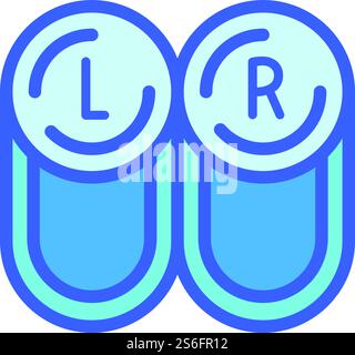 Lens care box icon outline vector. Eye test Stock Vector Image & Art ...