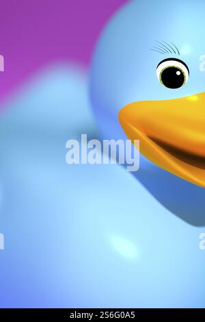 3d rendering of a sweet rubber ducky Stock Photo - Alamy