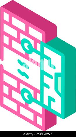 vibration sensor icon color illustration Stock Vector Image & Art - Alamy