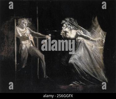 Lady Macbeth Seizing the Daggers 1812 by Henry Fuseli Stock Photo - Alamy