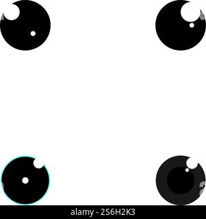 Eye care logo and symbols template vector icons app Stock Vector Image ...