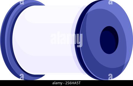 Thread production bobine icon. Cartoon of Thread production bobine ...