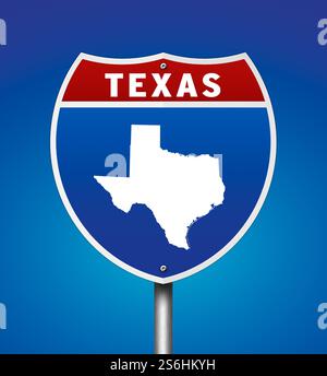 Map of Texas Stock Photo - Alamy