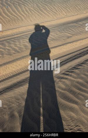 Khuri Sand Dunes is a desert area in the Thar Desert, Rajasthan, India ...
