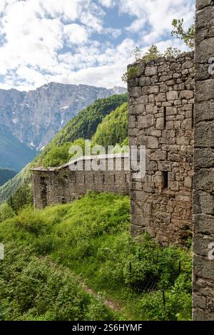 Fort Predel or Predil Fortification in italian and slovenia border ...