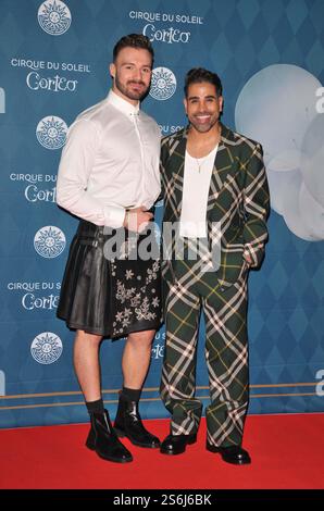 Dr Ranj Singh with guests at the Cirque du Soleil Luzia Press Night at ...