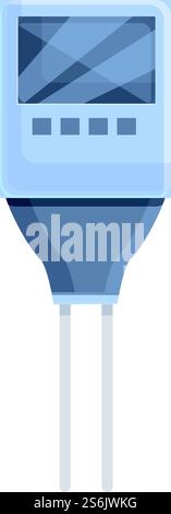 Ph meter icon. Cartoon of Ph meter vector icon for web design isolated ...