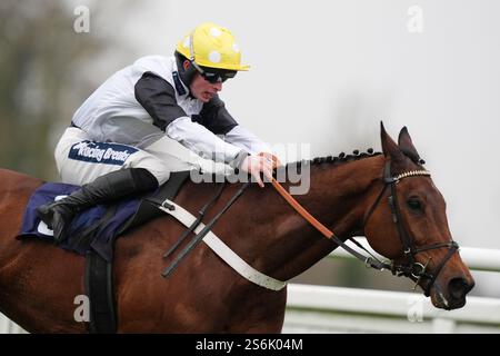 Herakles Westwood ridden by James Bowen (left) on their way to winning ...