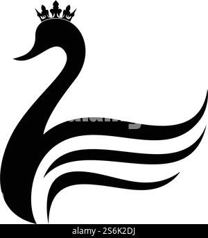swan logos and symbols Stock Vector Image & Art - Alamy