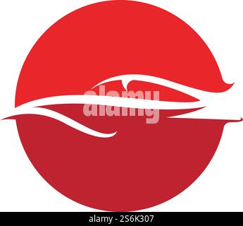 automotive sport car spoiler logo design vector Stock Vector Image ...