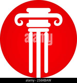 Pillar logos Template symbols Stock Vector Image & Art - Alamy