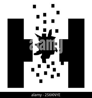 Caution Of Molten Metal Symbol Sign Isolate On White Background Stock ...