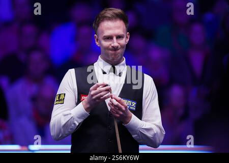Ding Junhui looks dejected during first round match Judd Trump and Ding ...