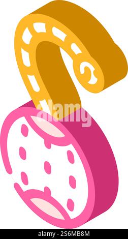 roly-poly pet toy isometric icon vector illustration Stock Vector Image ...