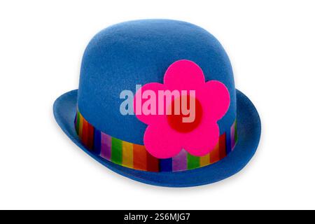 Funny hat cropped on white background Stock Photo - Alamy