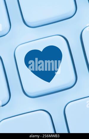 The idea of dating online Stock Photo - Alamy