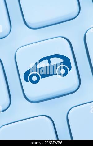 Concept of car ordering online Stock Photo - Alamy