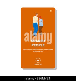 cartoon terrified boy Stock Vector Image & Art - Alamy