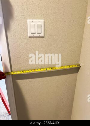 Laundry Room Utility Hookups and Outlet Stock Photo - Alamy