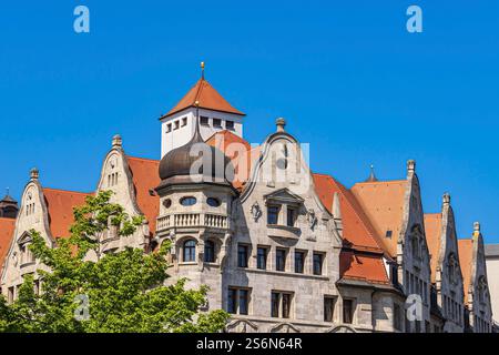 Historical building in the city of Leipzig, Germany Stock Photo - Alamy